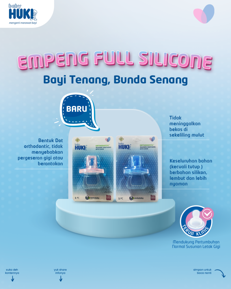 Keunggulan Empeng HUKI, Bunda Wajib Tahu Ini!