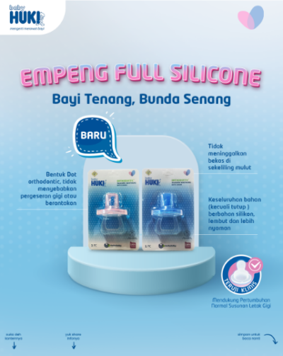 Simak Keunggulan Dot Gepeng Orthodontic Baby Huki!
